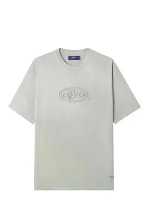 AFTERMATHS Rope-logo T-shirt - Grey