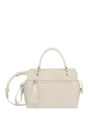 Armani Exchange Logo-print Tote Bag - Neutrals