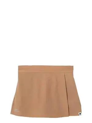 AAPE BY *A BATHING APE Wrap-front Skorts With Logo Motif - Neutrals