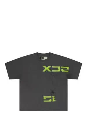 SP5DER 5ex Graphic-print T-shirt - Grey