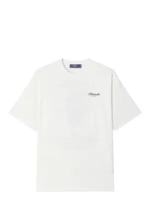 AFTERMATHS Logo-print T-shirt - Neutrals