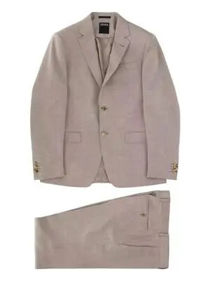 Zegna Single-breasted Notch-lapel Suit - Neutrals