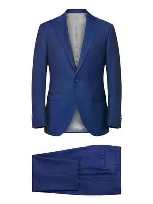 PAOLONI Single-breasted Peaked-lapel Suit