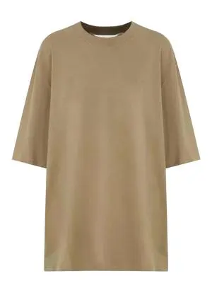 AMI Paris De Coeur Embossed T-shirt - Neutrals