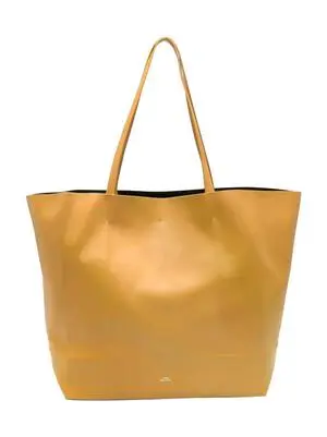 TOTEME Roam Leather Tote Bag - Yellow