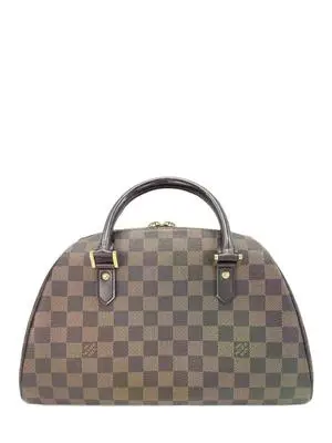 LOUIS VUITTON 2005 Damier Ebene Riviera Mm Handbag - Brown