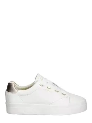 Gant Avona Logo-print Lace-up Sneakers - White
