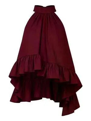 Azeeza Plath Blouse - Red
