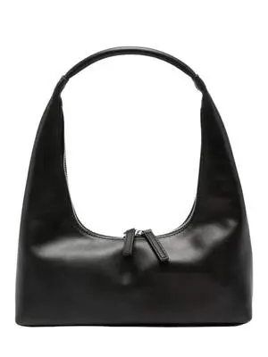 MARGESHERWOOD Leather Shoulder Bag - Black
