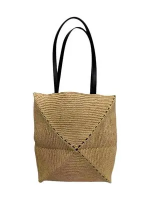 Loewe X Paula's Ibiza Medium Puzzle Fold Tote Bag - Neutrals