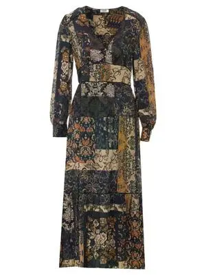 Liu Jo Paisley-print Dress - Blue