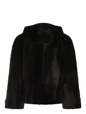 BRUNELLO CUCINELLI Hooded Shearling Jacket