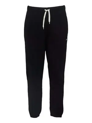 AUTRY Logo-embroidered Drawstring Track Pants - Black