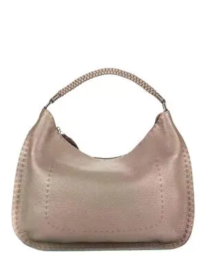 Fendi Selleria Whipstitch Tote Bag - Grey