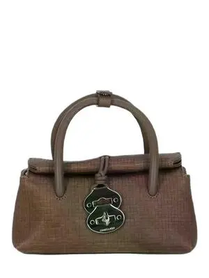 ZANELLATO Baby Dotta Leather Shoulder Bag - Brown