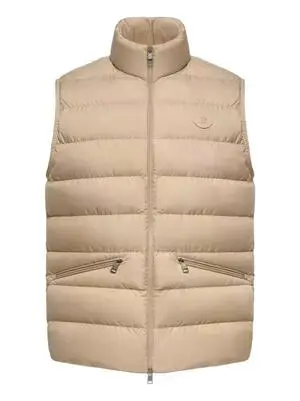 Moncler Quilted Padded Gilet - Neutrals