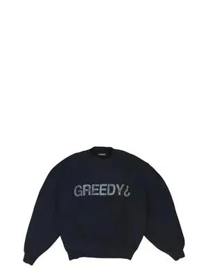 STADIUM Crew-neck Printed Sweatshirt - Black