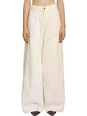 HAIKURE Legacy Wide-leg Jeans - Neutrals