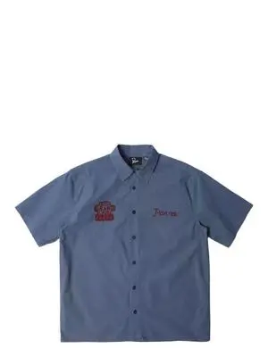 PARRA The Ends Books Short-sleeve Shirt - Blue