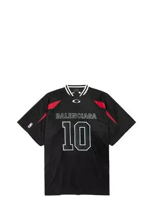 Balenciaga Oversized Graphic T-shirt - Black