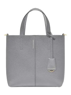 MAISON DE SABRE Small Soft Leather Tote Bag - Grey