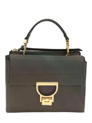 COCCINELLE Arlettis Leather Tote Bag - Green
