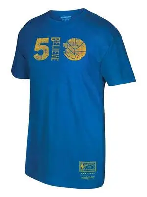 Mitchell & Ness Golden State Warriors T-shirt - Blue