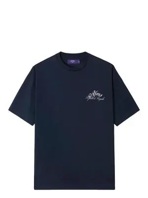AFTERMATHS Graphic-print T-shirt - Blue