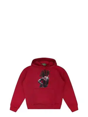 DENIM TEARS X Arthur Jafa Ex-slave Gordon Hoodie - Red