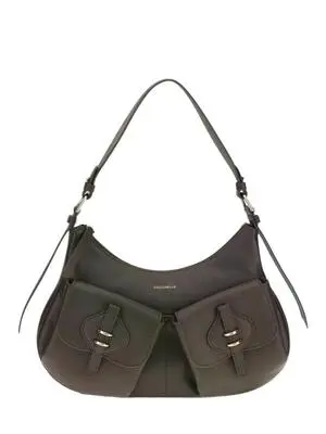 COCCINELLE Mavery Pocket Shoulder Bag - Green