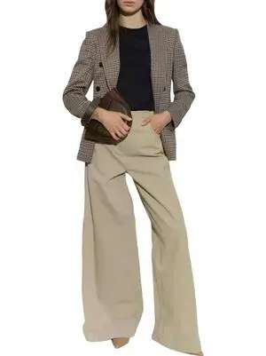 Max Mara Alamaro Wide-leg Jeans - Neutrals