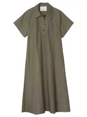3.1 Phillip Lim Short-sleeve Midi Dress - Green