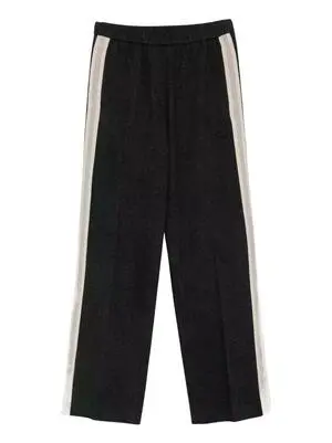 Peserico Side-stripe Track Pants - Grey
