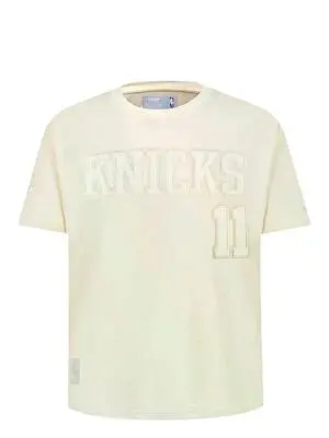 PRO STANDARD X Nba New York Knicks Jalen Brunson Embroidered T-shirt - Neutrals