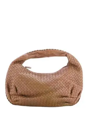 Bottega Veneta Belly Intrecciato Nappa Small Hobo Bag - Brown