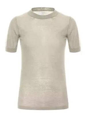 Malo Short-sleeve Sweater - Neutrals