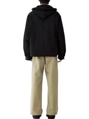 STUDIO TOMBOY Hooded-neck Jacket - Black