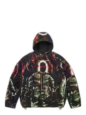 SUPREME Supreme Graphic Print Raglan Jacket
