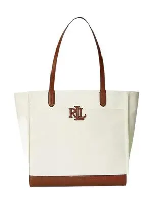 Ralph Lauren Logo-patch Tote Bag - Neutrals