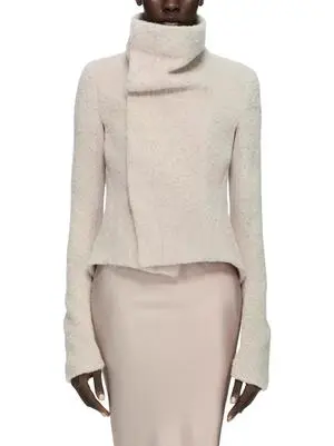 Rick Owens Rick Owens Naska Asymmetric Jacket Neutrals