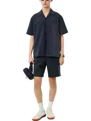 Lacoste Drawstring Deck Shorts - Blue