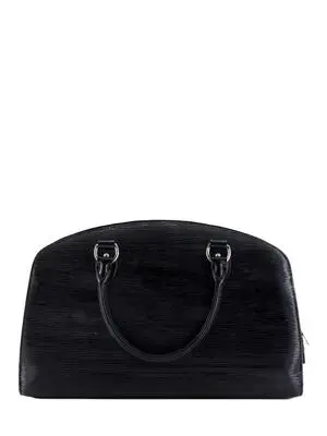 LOUIS VUITTON Pont Neuf Nm Electric Epi Leather Satchel - Black
