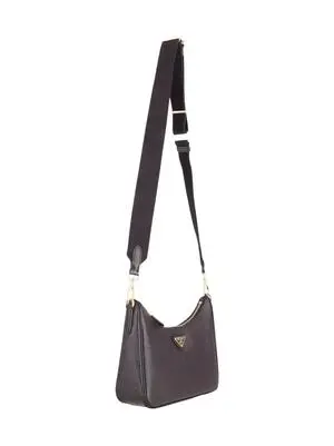 Prada Re-edition 2005 Saffiano Shoulder Bag - Black