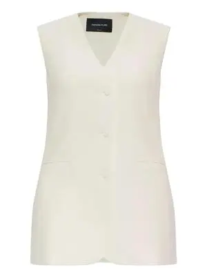 Fabiana Filippi Single-vent Waistcoat - Neutrals
