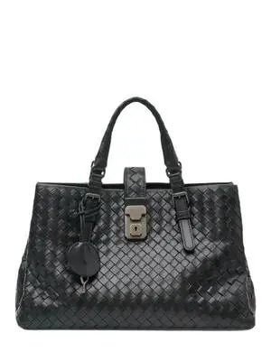 Bottega Veneta Roma Tote Bag - Black