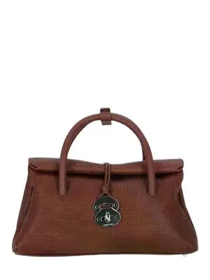 ZANELLATO Small Dotta Leather Shoulder Bag - Brown