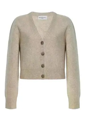Brandon Maxwell Sloane V-neck Cardigan - Neutrals