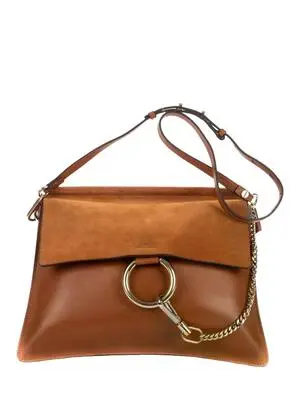 Chloé Faye Cross Body Bag - Brown