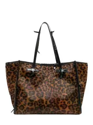 GIANNI CHIARINI Large Marcella Tote Bag - Brown