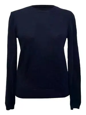 A.p.c. Crew-neck Knitted Sweater - Blue